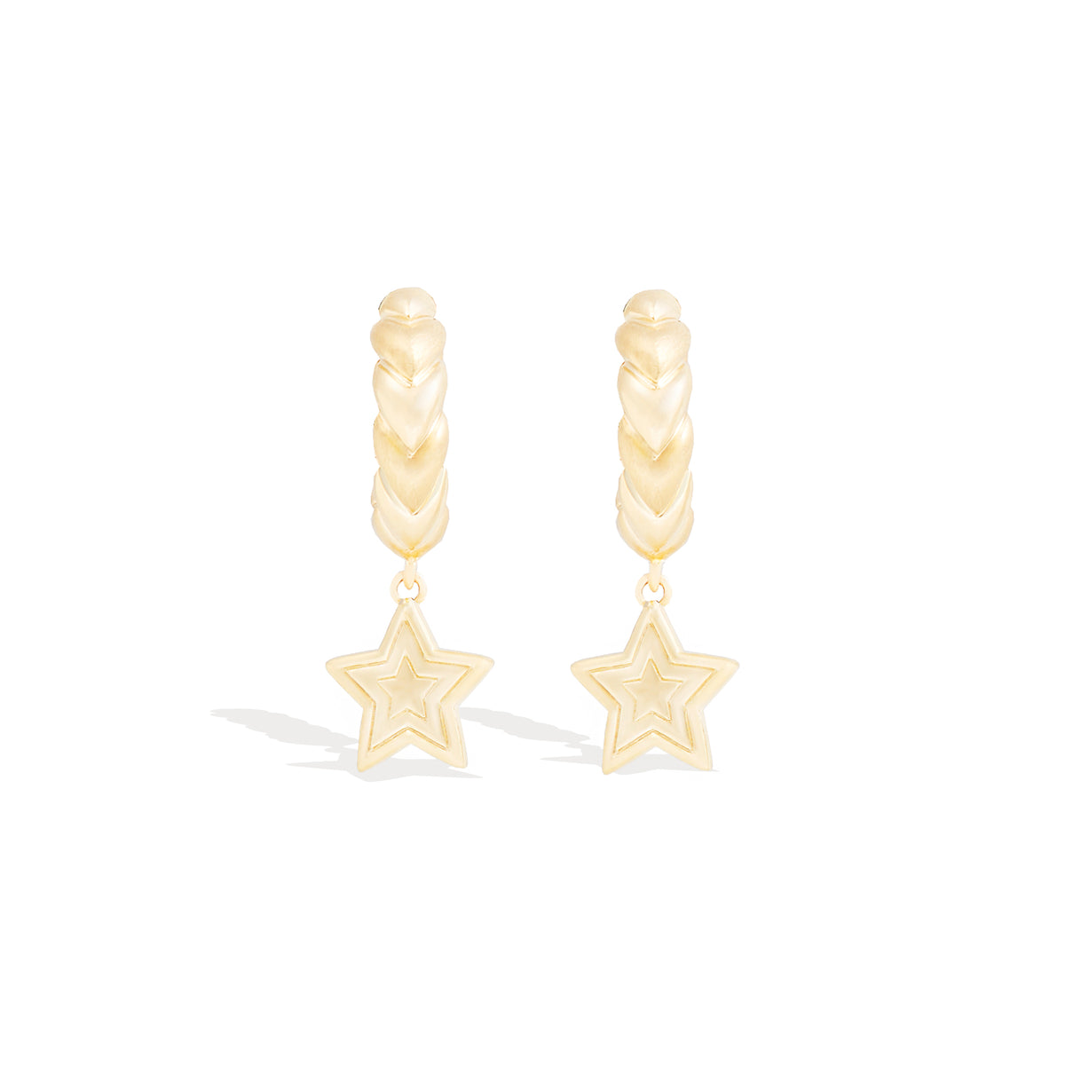 Juju Star Charm Huggie – Campbell + Charlotte